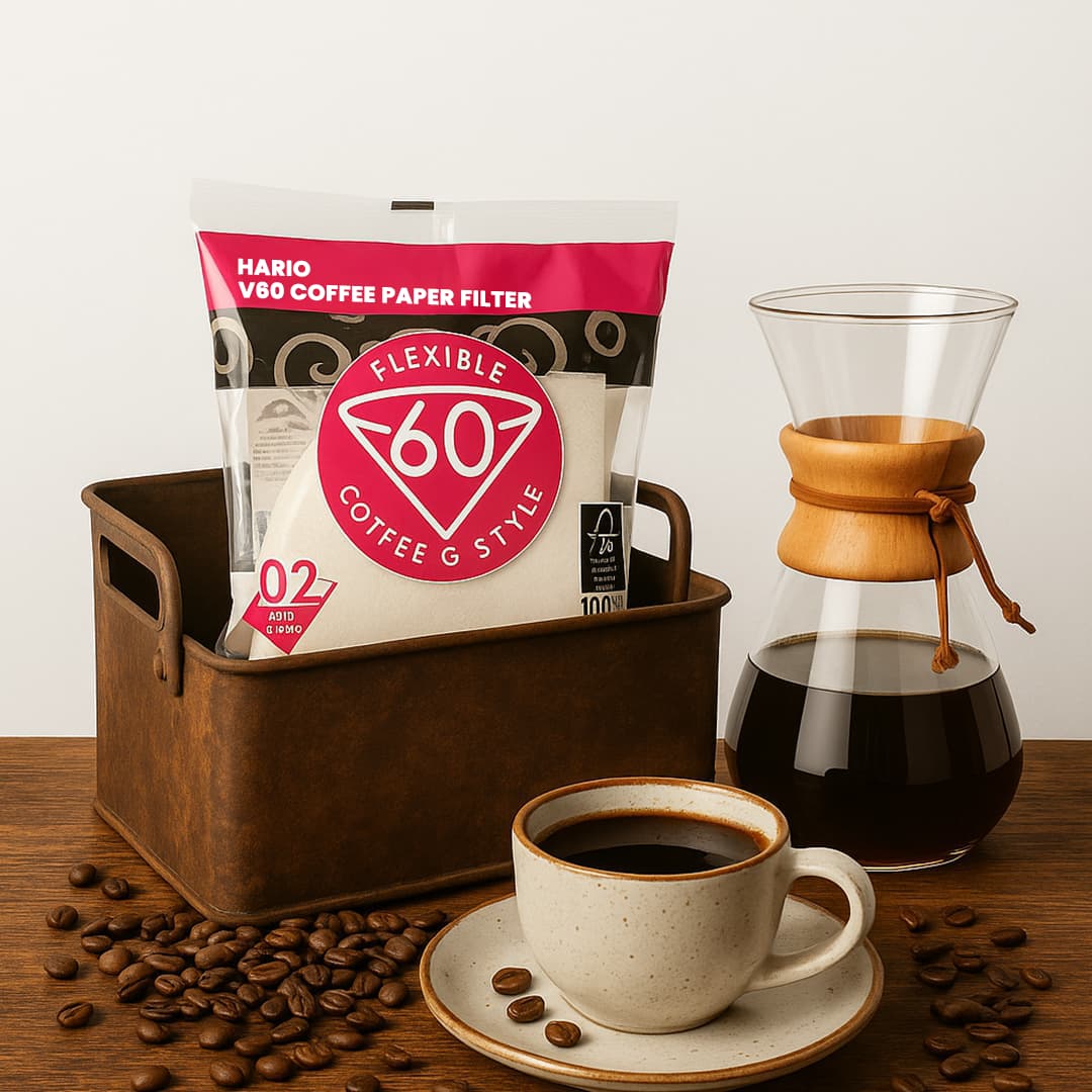 V60 Filter Paper | Hario Filter Paper | Stock Coffee Roaster